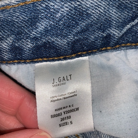 Brandy Melville | Jeans | J Galt Brandy Melville High Rise Mom Jeans Light Blue Wash Sz S | Poshmark